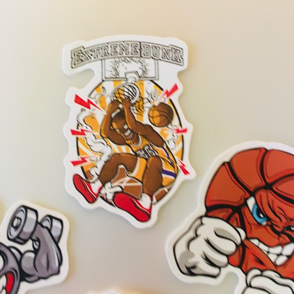 Other | Skater Vsco Girl Basketball Sports Theme Stickers | Poshmark